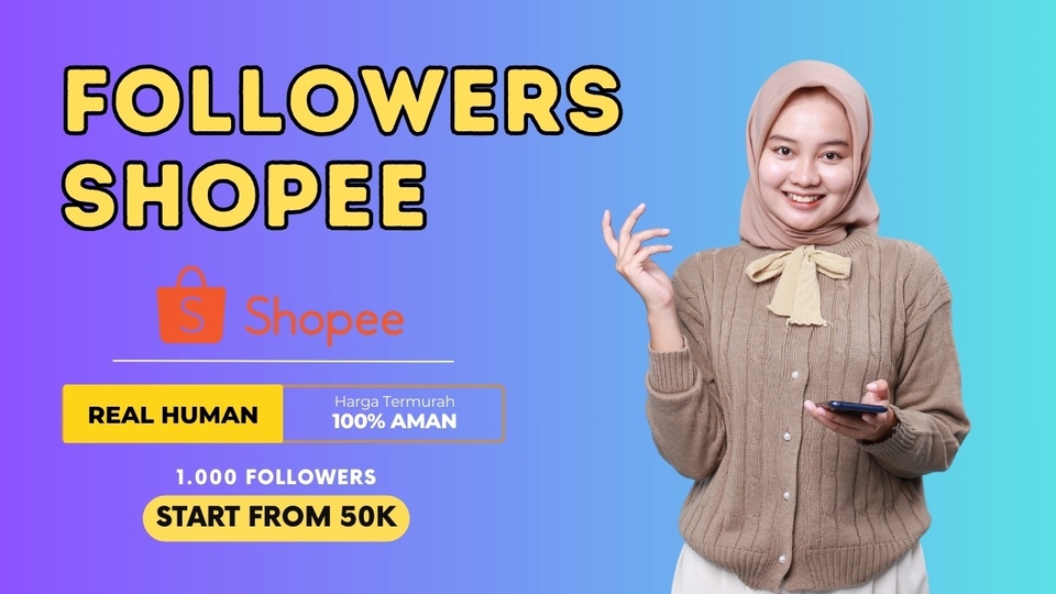 JASA FOLLOWERS SHOPEE INDONESIA | LAYANAN TERBAIK | NONDROP