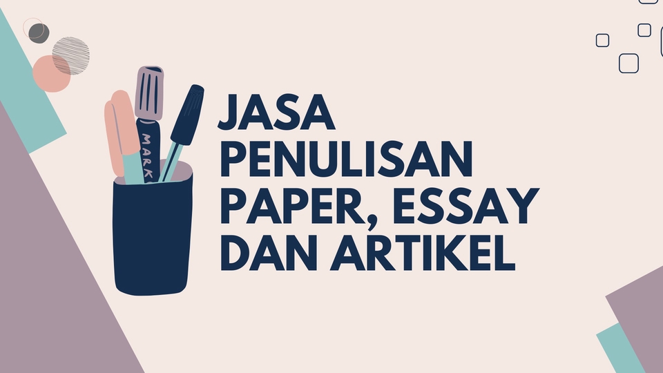 Jasa Pembuatan Paper, Essay, dan Artikel