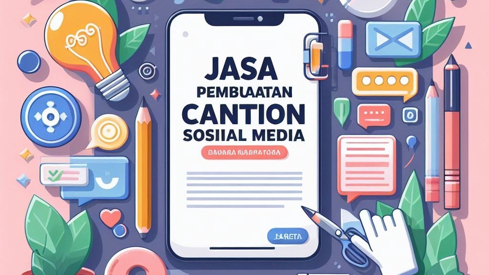 penulisan caption media sosial