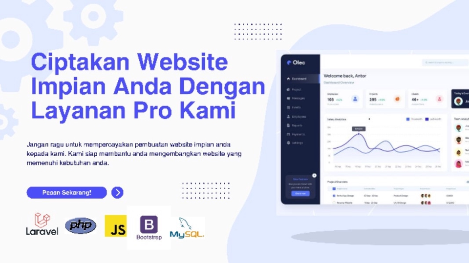 Pembuatan website dengan Laravel