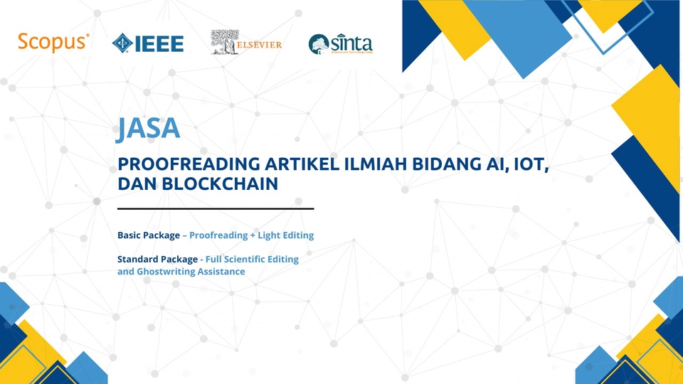 Proofreading Artikel Ilmiah Bidang AI, IoT, dan Blockchain (Computer Science)