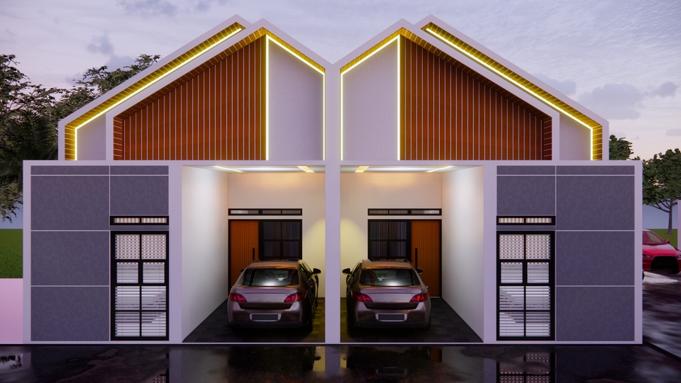 Desain Rumah I 3D Modeling I Rendering I DED I Renovasi