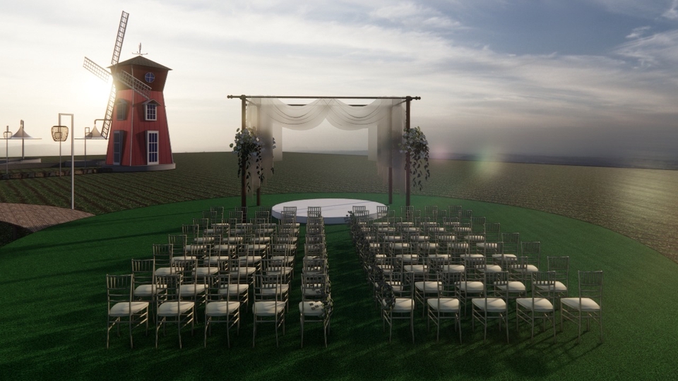 3D Modeling Event Organizer & Wedding