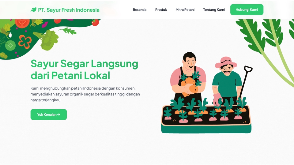 Company Profile Yang Di Lengkapi AI Cs Yang Aktif 24/7.