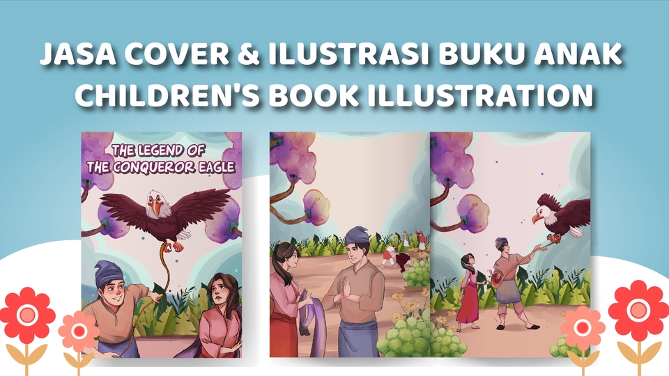 JASA COVER DAN ILUSTRASI BUKU ANAK / CHILDREN'S BOOK ILLUSTRATION