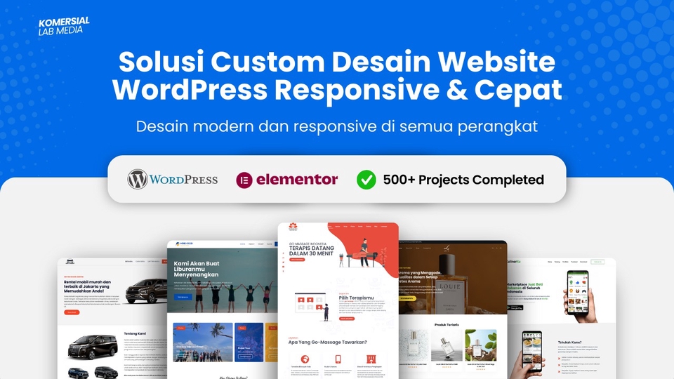Desain & Redesign Website WordPress dengan Elementor