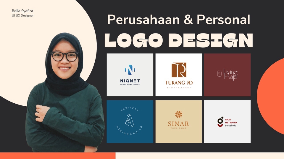 Desain Logo Custom & Brand Guidelines
