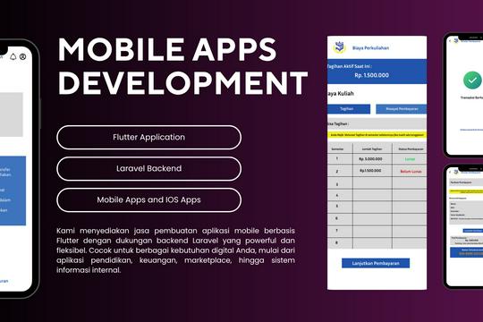Jasa Pembuatan Aplikasi Android & iOS Sesuai Kebutuhan – Siap Publish di Play Store & App Store