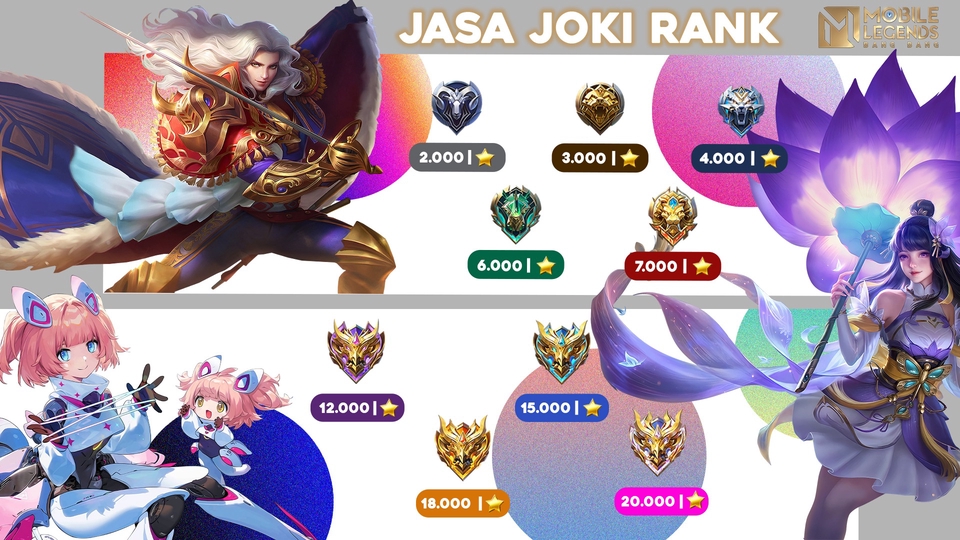 JASA JOKI RANK MOBILE LEGENDS