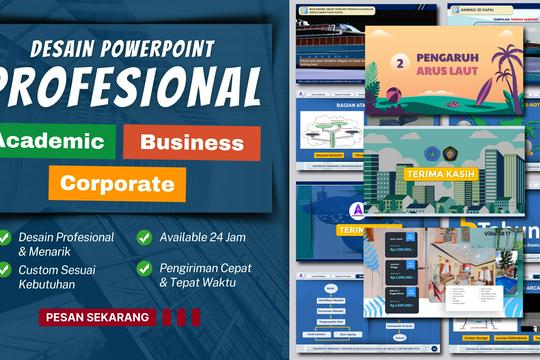 Desain Presentasi PowerPoint Profesional (Solusi untuk Akademik, Bisnis ...