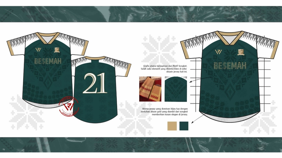 DESAIN JERSEY SESUAI MOTIF YANG ANDA INGINKAN