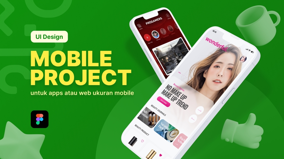 UI Design untuk Mobile Web atau Mobile Apps