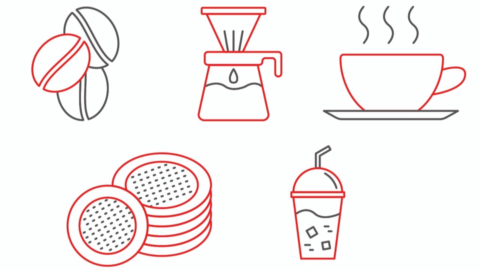 Desain Line Icon Keren, Modern, Minimalis Untuk Aplikasi Mobile / Web