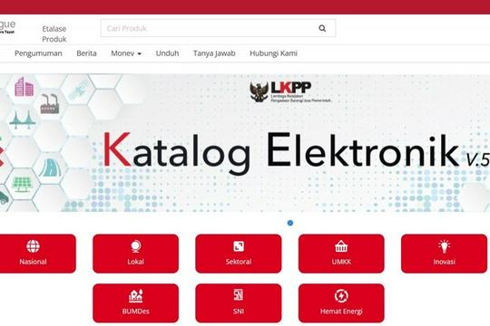 Jasa Upload Produk Perusahaan di E-Katalog V5 LKPP