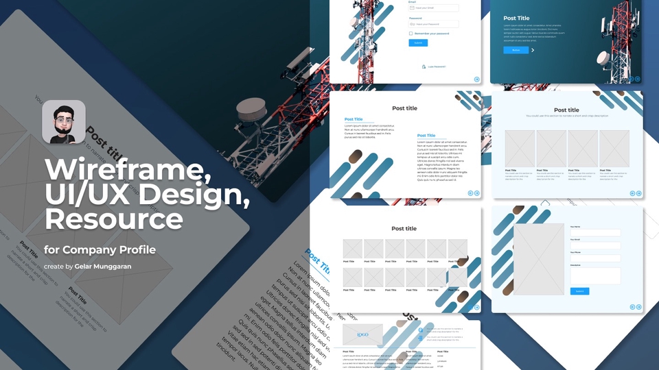 Web Design Compro, website perusahaan, penjualan.