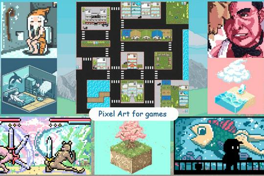 Pixel Art : Game assets/Background