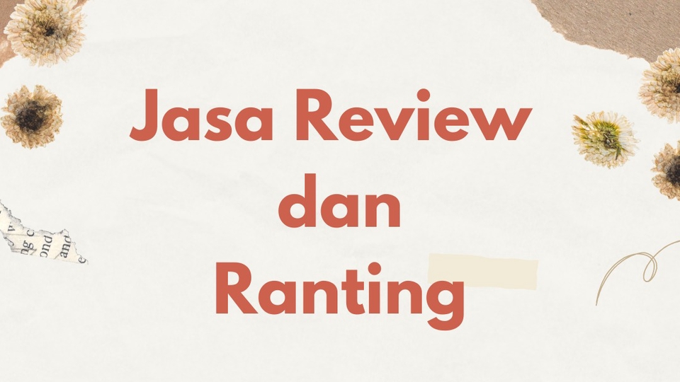 Jasa Review Pemberi Ranting