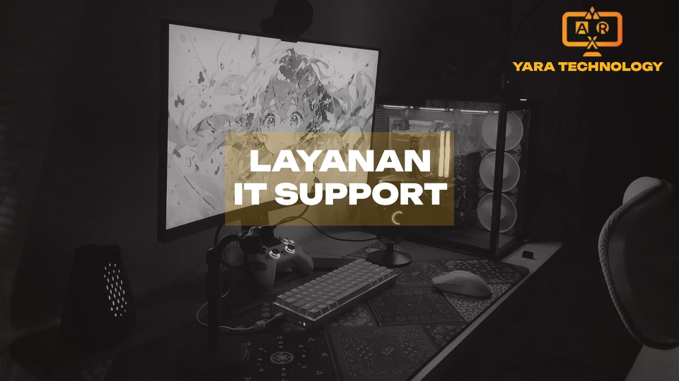 Layanan IT Support Untuk PC/Notebook Network, Infrastruktur, Software.