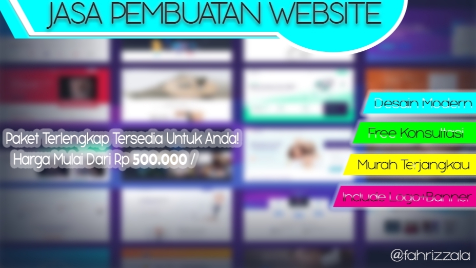 Pembuatan Website Harga Murah | Mulai Rp 500.000 Buktikan Kualitasnya!