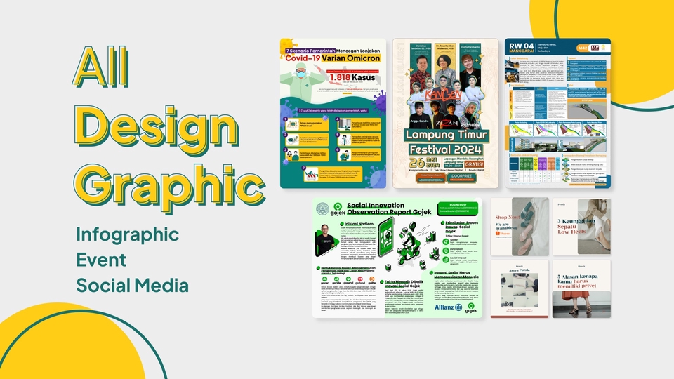 Desain Poster Infografis Modern & Simple Cepat Jadi (Cocok Untuk Tugas ...
