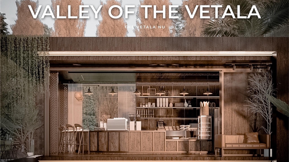 ออกแบบร้านกาแฟ THE VETALA NU