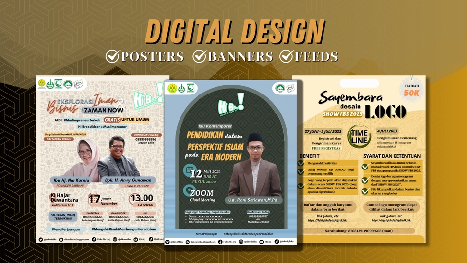 Desain Banner Digital: Desain Media Sosial, Desain Banner