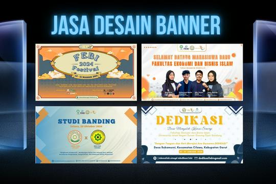 Jasa Desain Banner Sesuai Kebutuhan