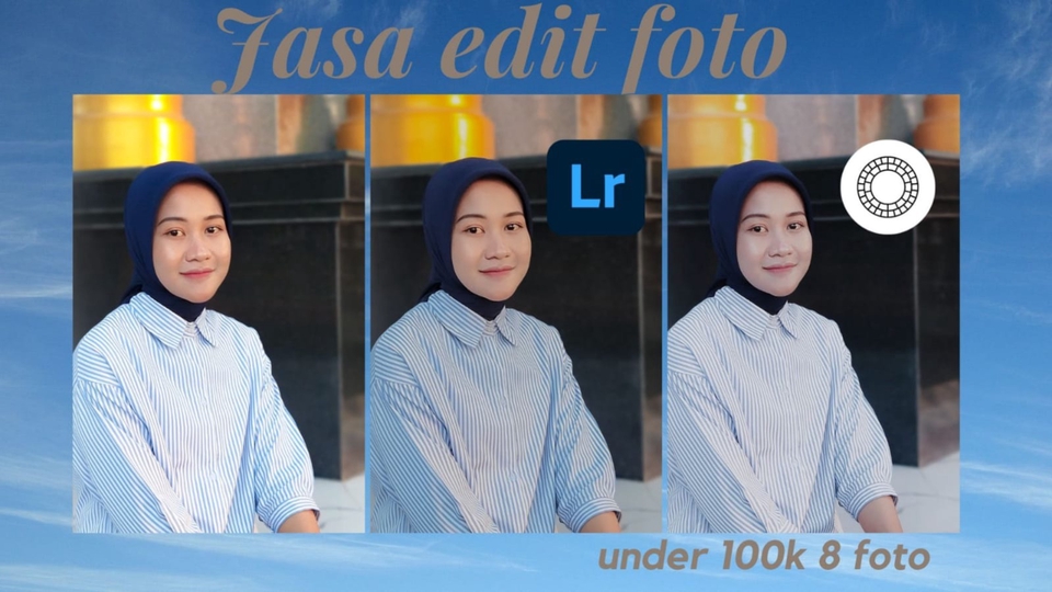 JASA EDIT FOTO DI LIGHTROOM DAN VSCO