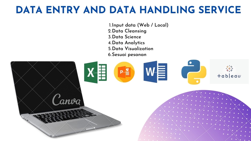 Data Entri dan Data Handling (24 jam)