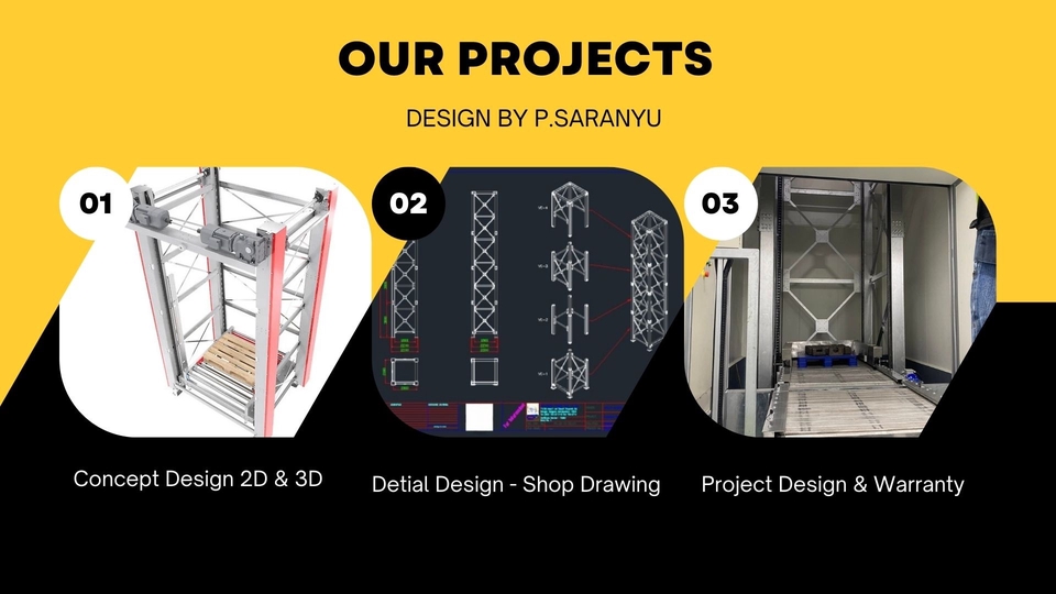 2D&3D Design&Drawing Machine, Conveyor system, Automation system, Silo ...