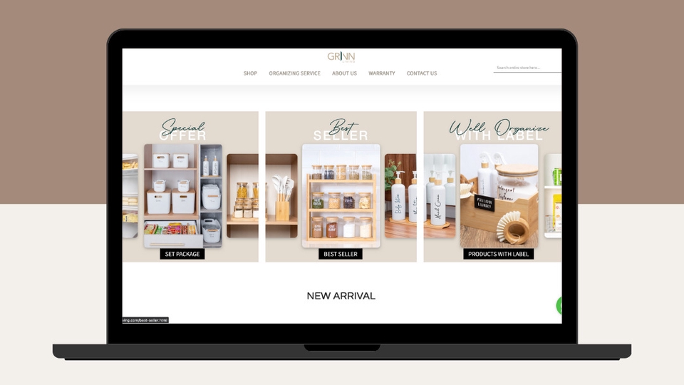 Pembuatan Website toko online dengan Laravel / Shopify dengan ...