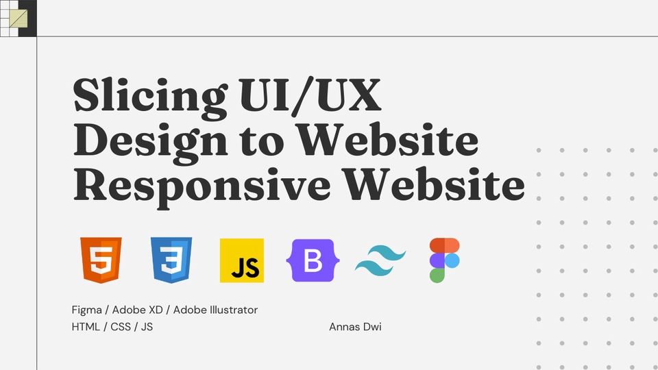 Slicing & Convert Design UI/UX ke Website Slicing & Convert Design UI/UX ke Website