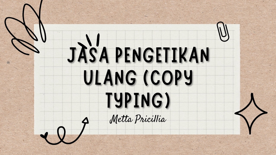 Copy Typing / Jasa Pengetikan
