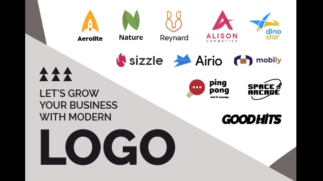 Desain Logo Modern, Minimalis, Profesional, dan Berkualitas Tinggi