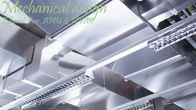 Design AC HVAC, AC AHU & Ducting