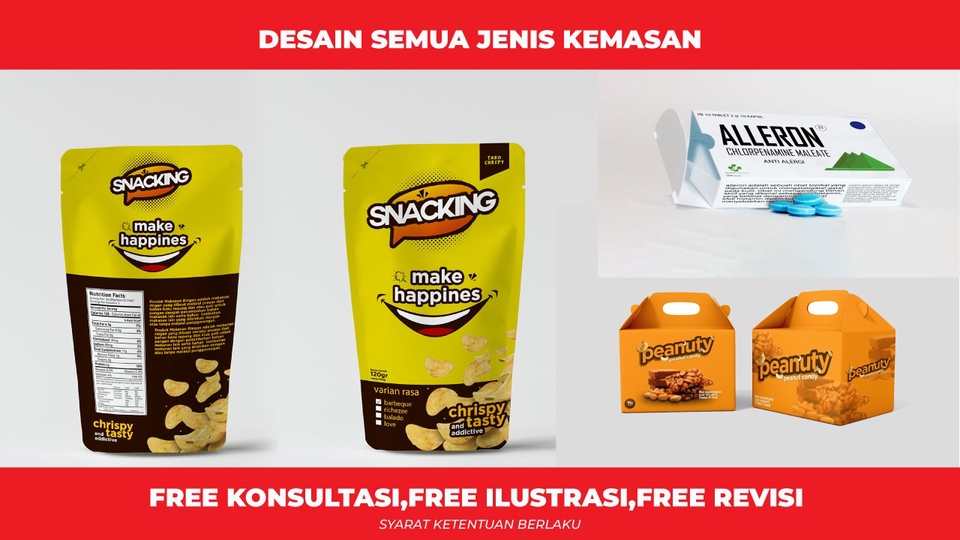 Desain kemasan untuk UMKM ,FREE REVISI, KEMASAN, PACKAGING, LABEL