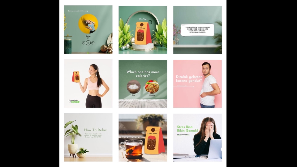 DESAIN FEEDS IG MURAH DAN BERKUALITAS