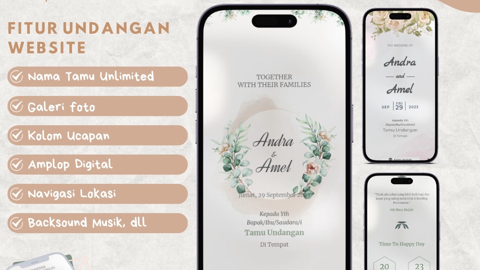 Website Undangan Pernikahan Digital
