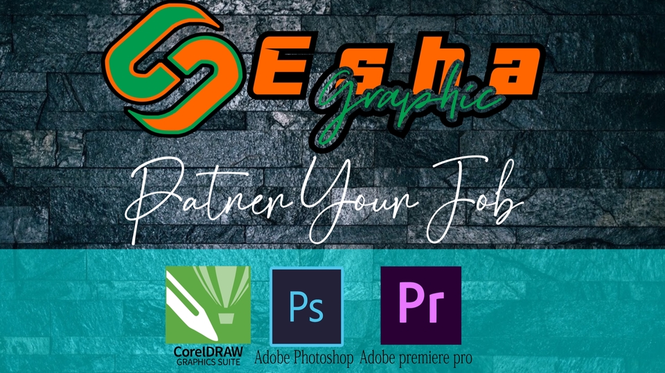 LOGO SEDERHANA PERPADUAN TEXT DAN GAMBAR