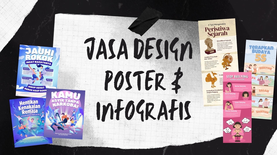 Design poster dan infografis