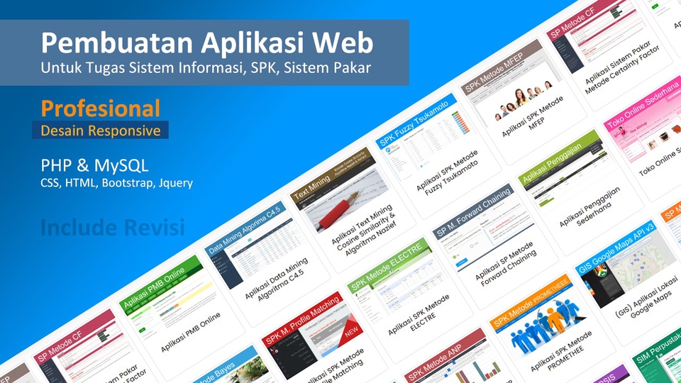 Jasa Pembuatan Aplikasi Web untuk Skripsi Teknik Informatika (Sistem ...