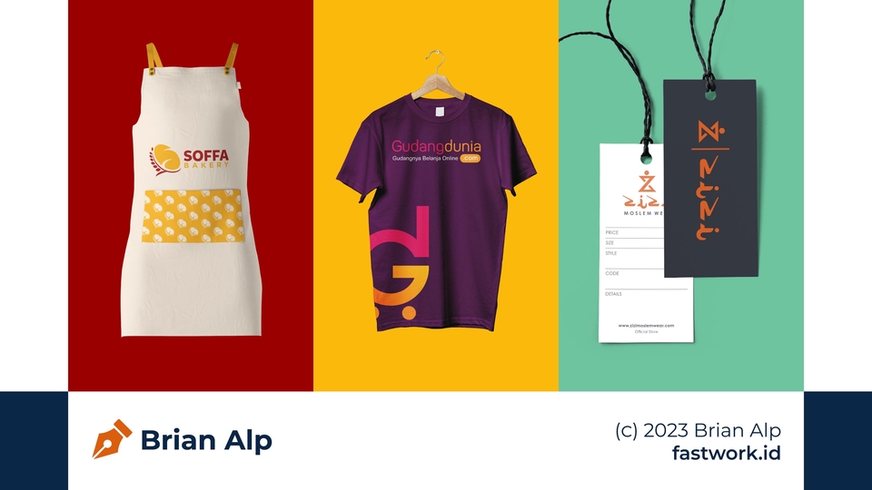 Desain Logo Profesional, Modern, Minimalis - Bebas Revisi Sampai Jadi