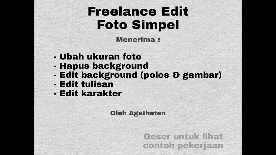 Edit Foto Produk, Hapus Background, Edit Karakter
