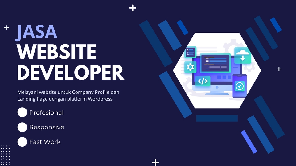 Jasa Website Company Profile dan Landing Page dengan Wordpress