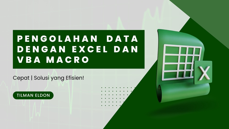 Pengolahan Data dengan Excel & VBA Macro