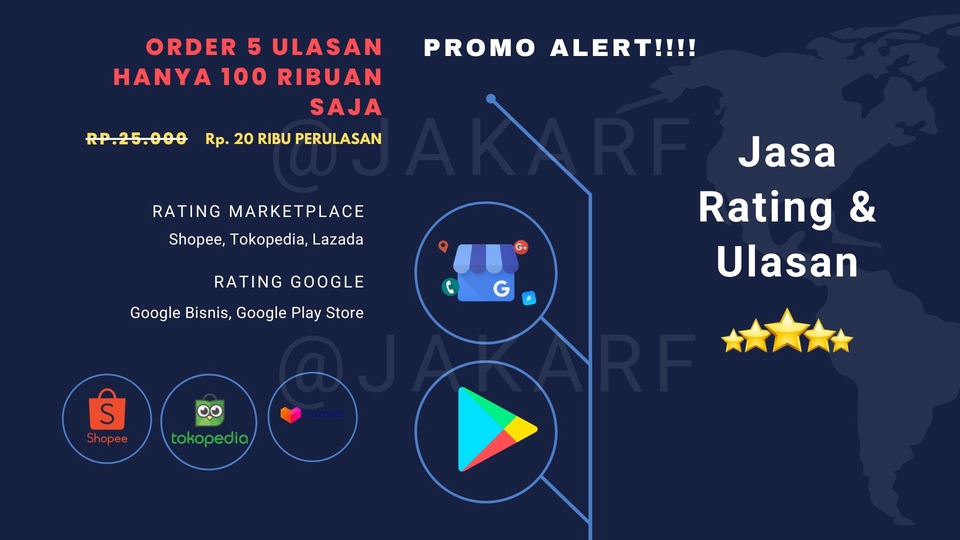 PROMO Jasa Review Google, Google Maps, Playstore, Marketplace (Shopee ...