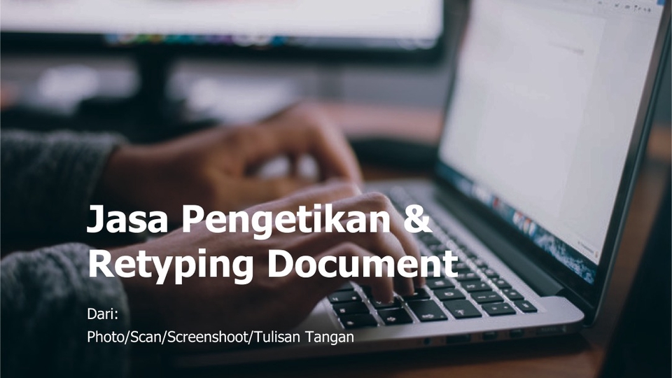 Jasa Pengetikan/Retyping Document