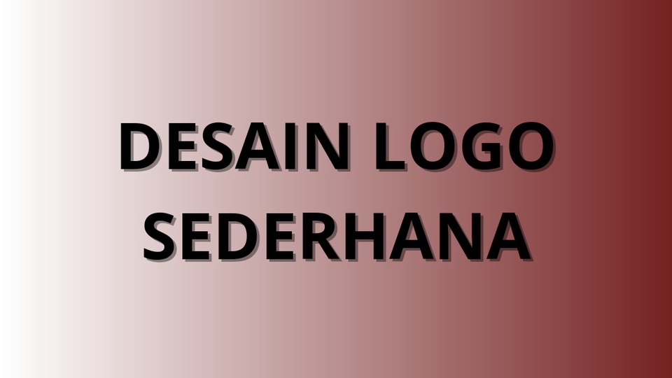 Logo Simple dan Menarik