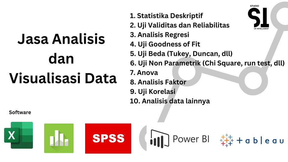 Jasa Olah Analisis Data (Minitab, SPSS, Tableau, dll)
