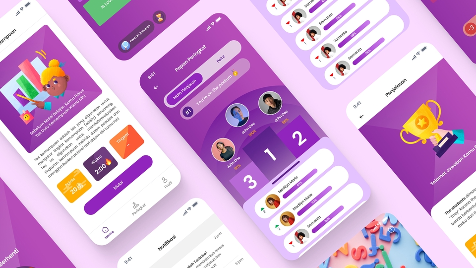 UI / UX Design for website and mobile app